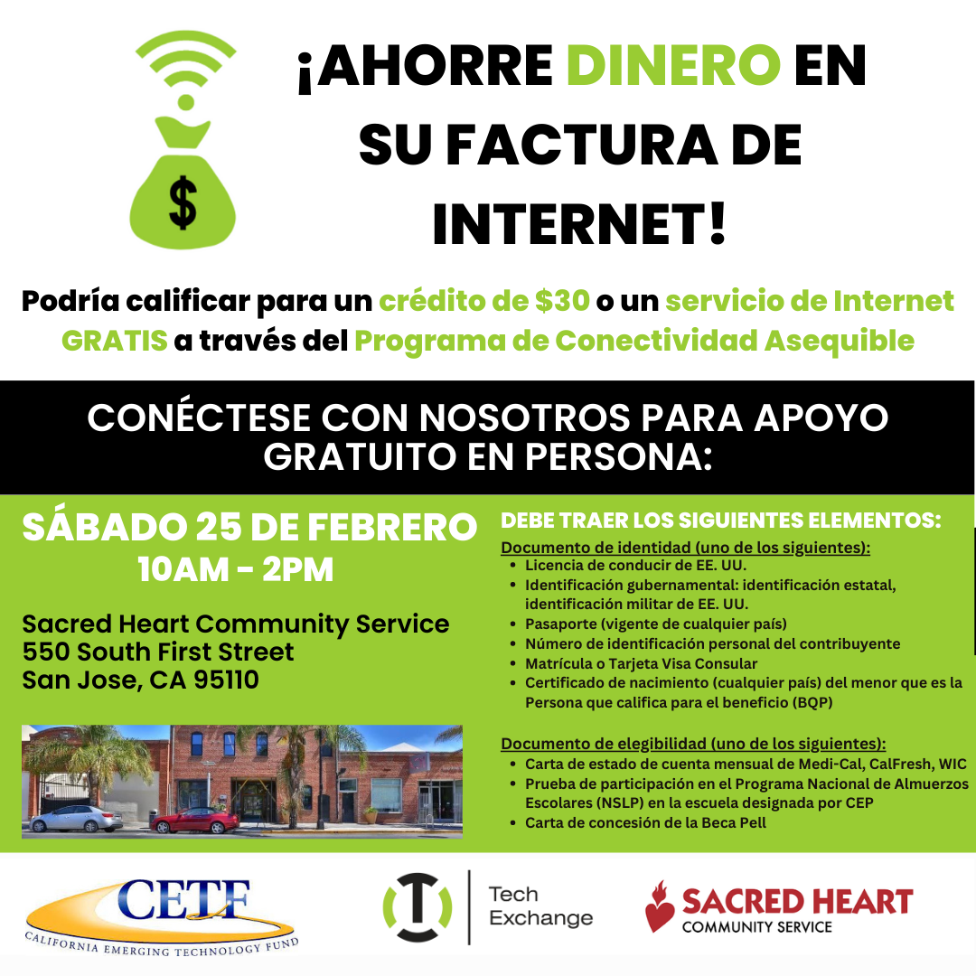 Get Connected! ACP Enrollment Event with Sacred Heart Community Service ...